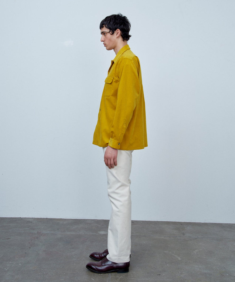 JIMMY SHIRT/MUSTARD – ANATOMICA OFFICIAL ONLINE STORE