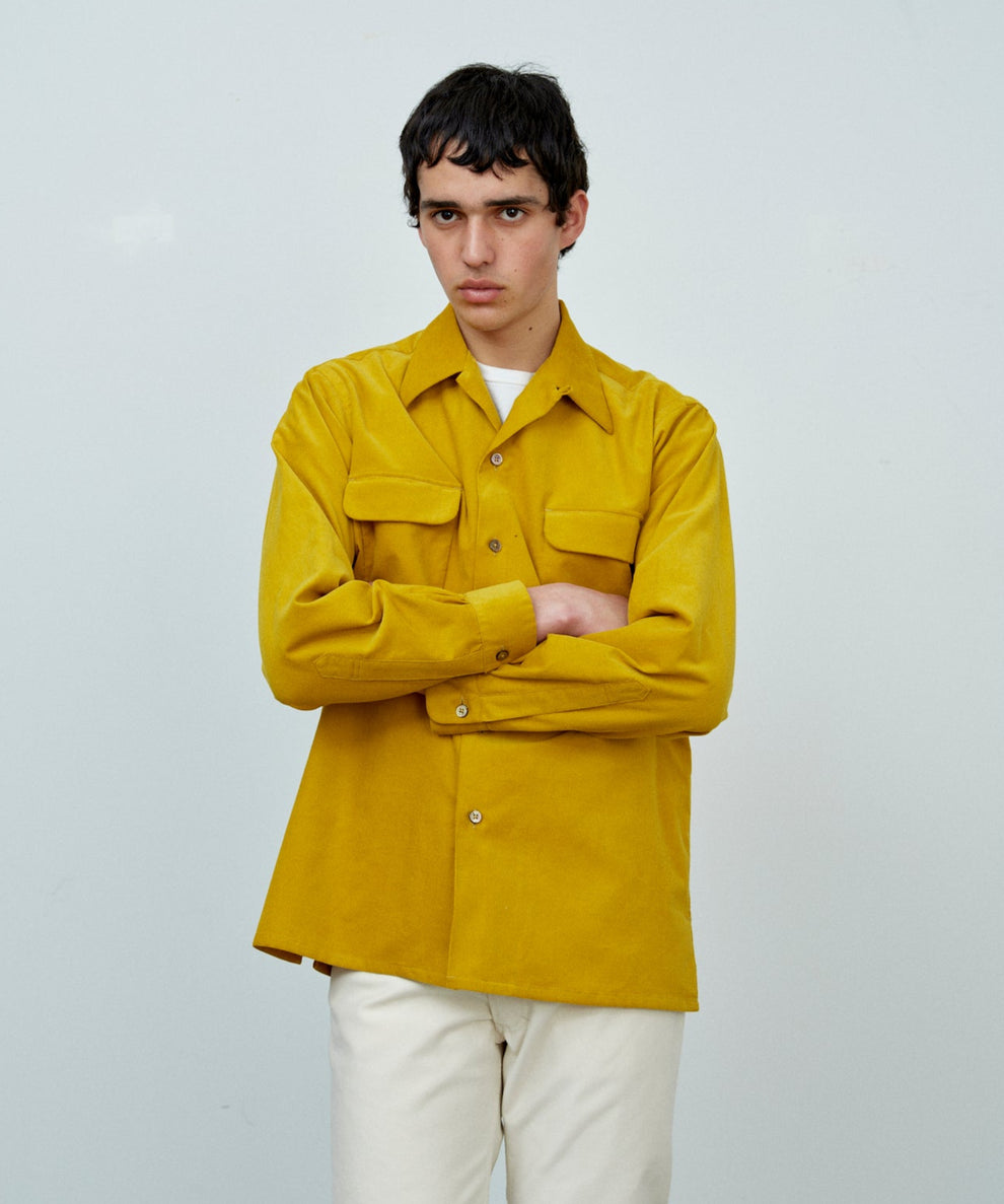 JIMMY SHIRT/MUSTARD – ANATOMICA OFFICIAL ONLINE STORE