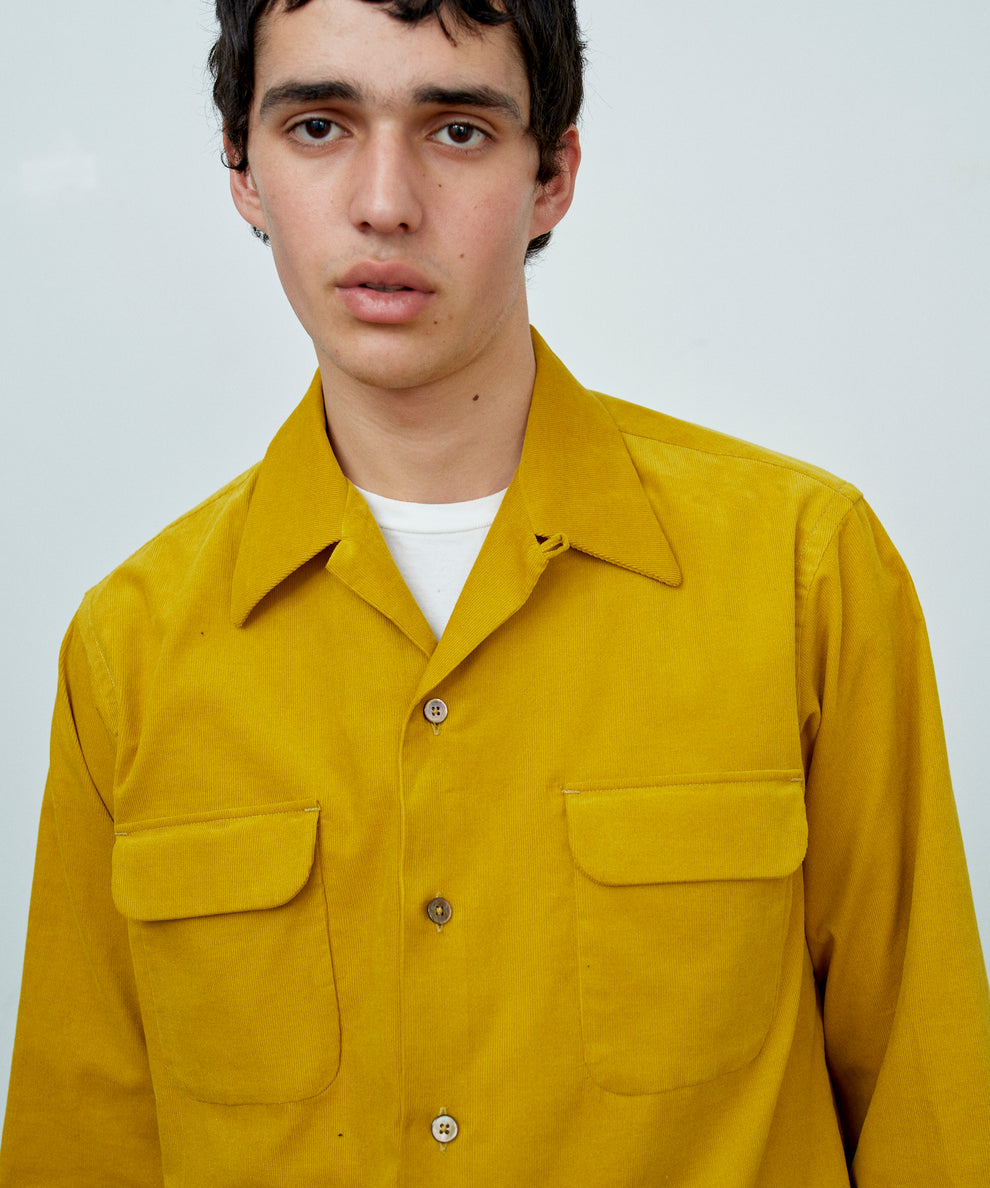 JIMMY SHIRT / MUSTARD – ANATOMICA OFFICIAL ONLINE STORE