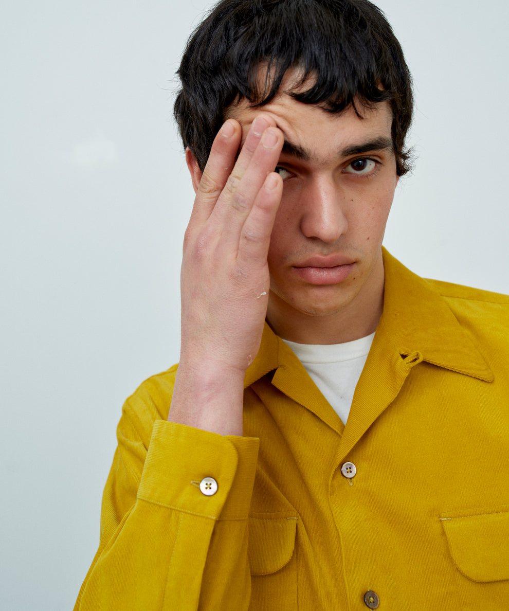 JIMMY SHIRT / MUSTARD – ANATOMICA OFFICIAL ONLINE STORE