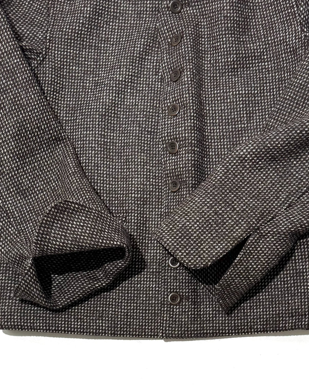 DOLMAN / ORGANIC TWEED BARLEY CORN – ANATOMICA OFFICIAL ONLINE STORE