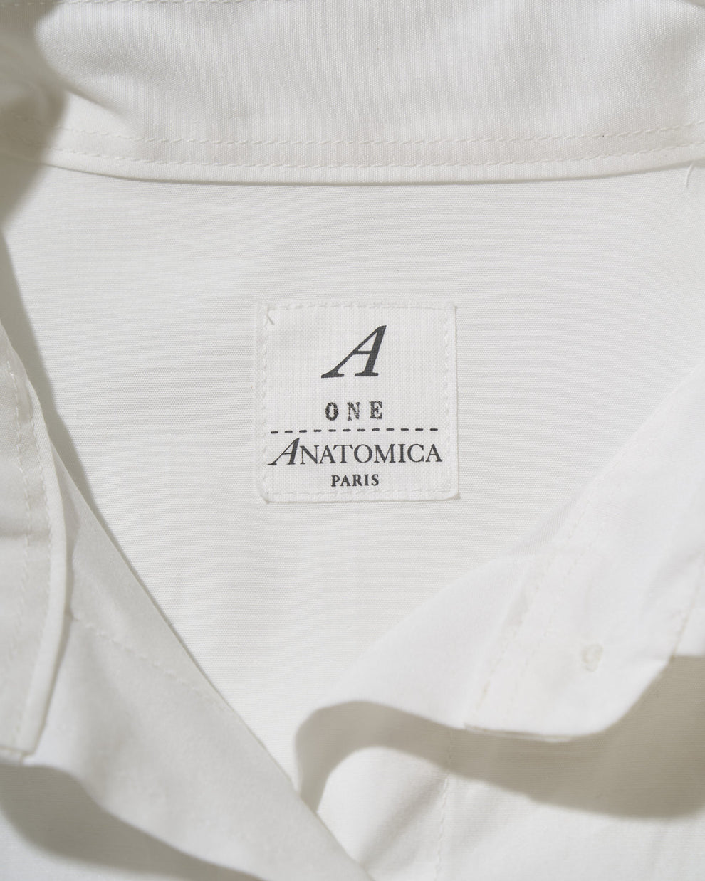 MILLICENT BOWTIE SHIRT / WHITE – ANATOMICA OFFICIAL ONLINE STORE